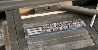 Designing for letterpress | Wedding Invitations