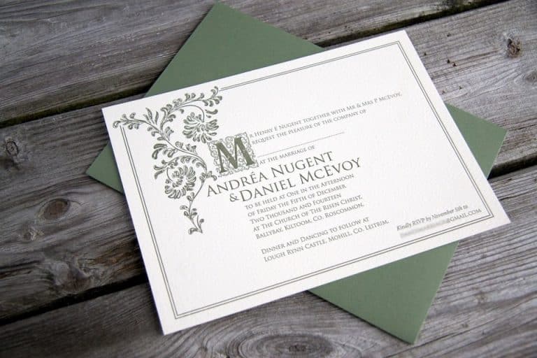Old English - MAGVA Design + Letterpress
